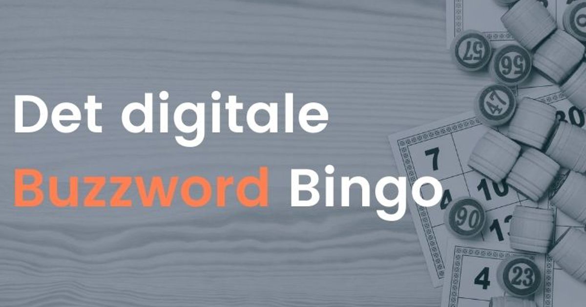 Digitale buzzword bingo
